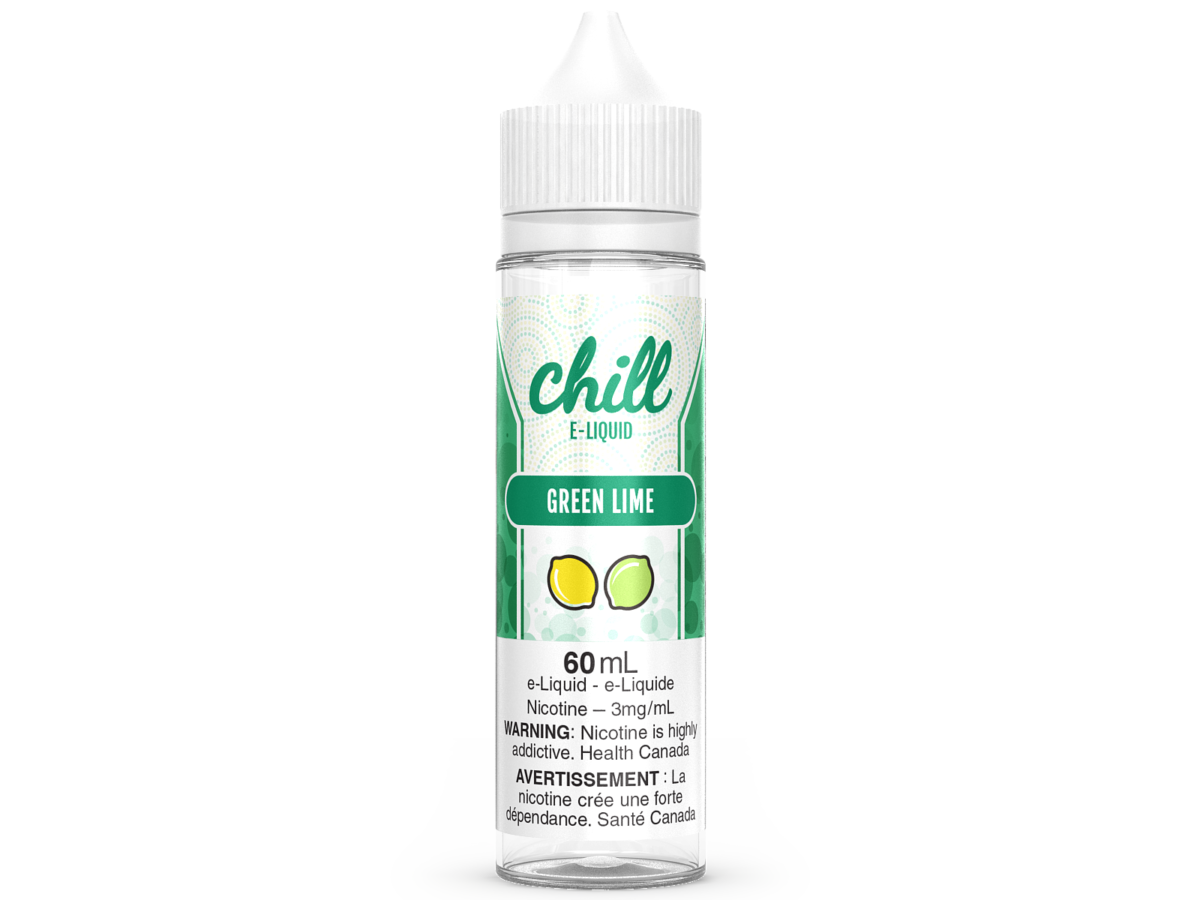 Green Lime Chill E-Liquid | 60mL Freebase - VapeLoft