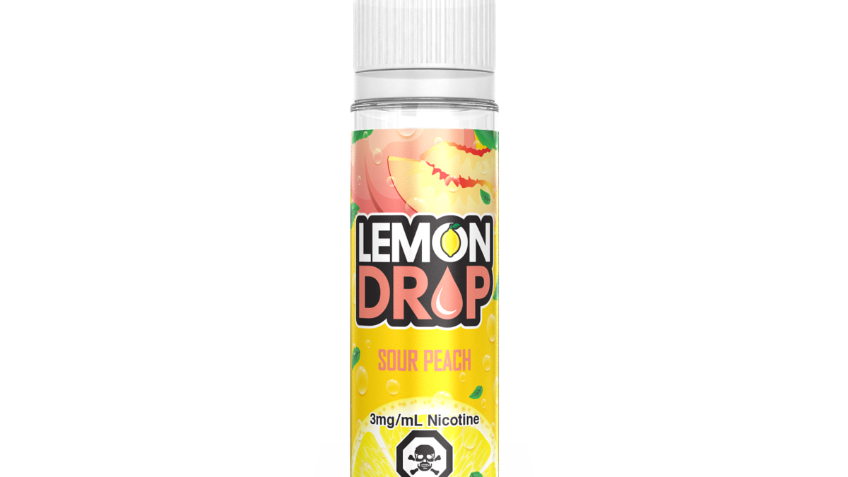 Peach Lemon Drop E Liquid 60ml Free Base Vapeloft