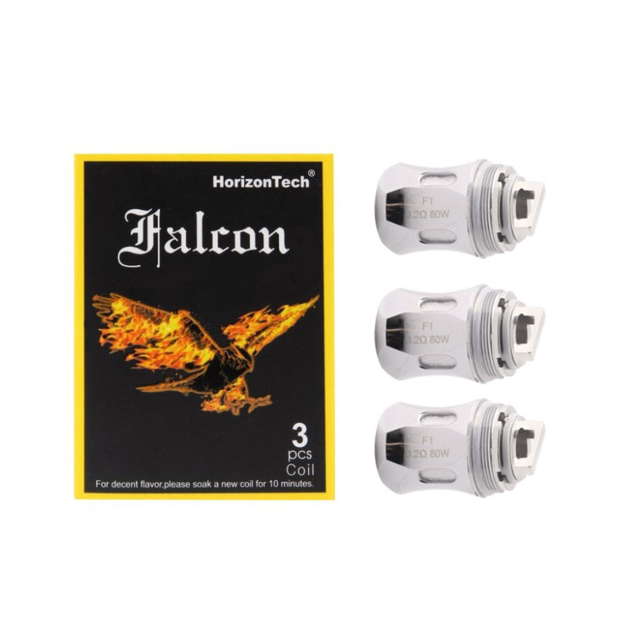 Horizontech Falcon Replacement Coils | 3 Pack Mesh Coils – VapeLoft