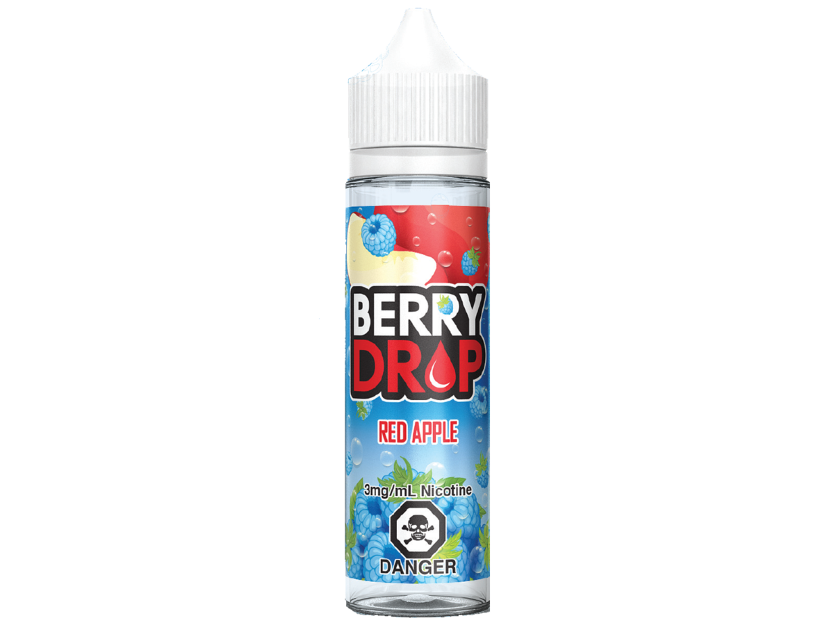 Red Apple Berry Drop E-Liquid | 60mL Freebase - VapeLoft
