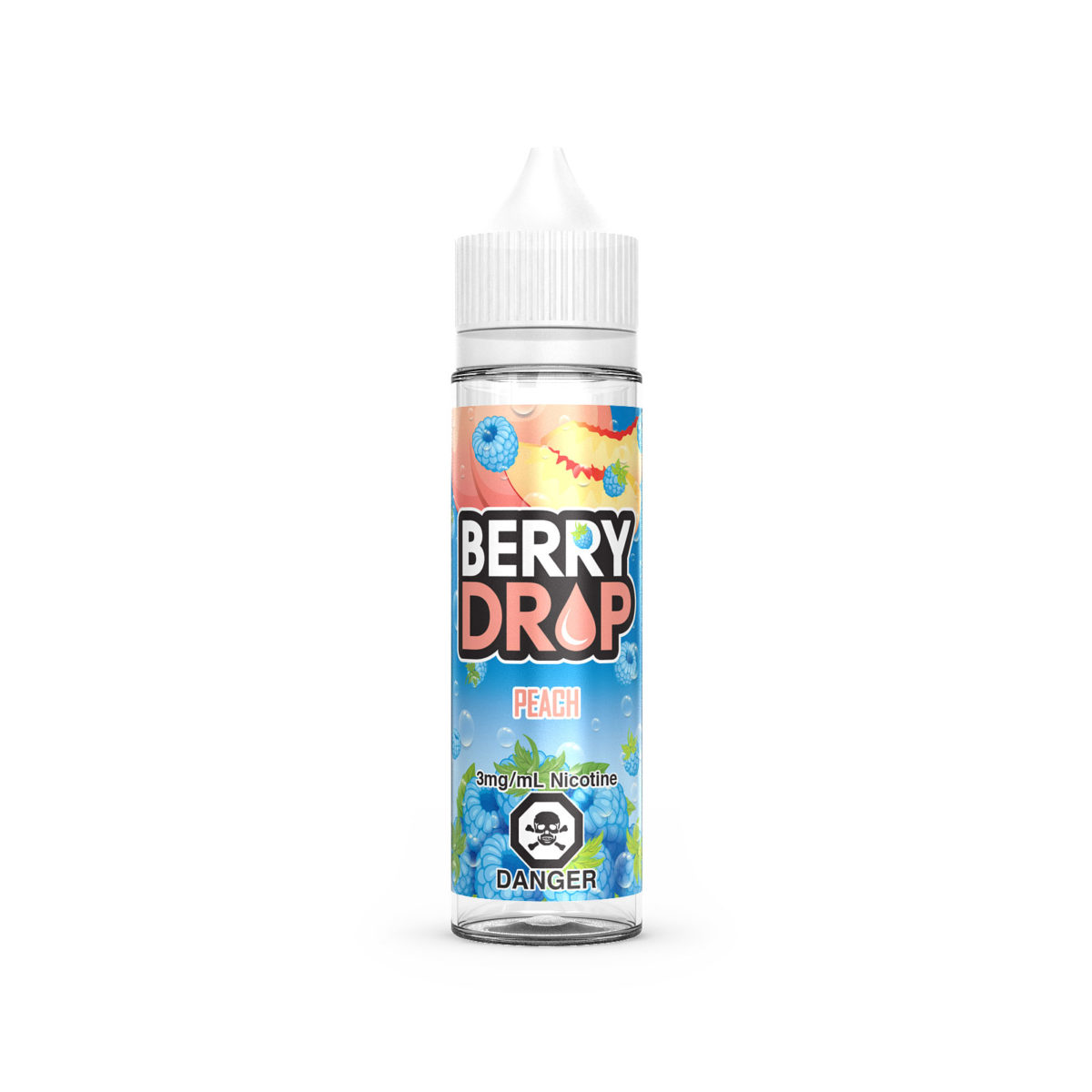 Peach Berry Drop E-Liquid | 60mL Freebase - VapeLoft