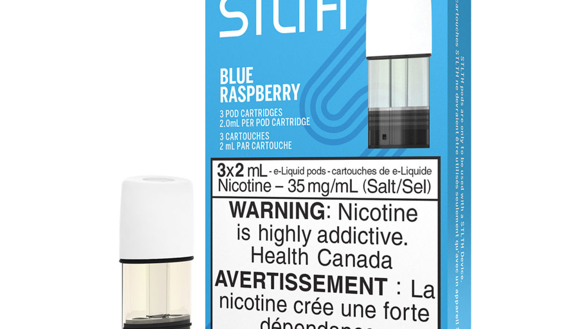 Blue Raspberry – STLTH Pods | 3 Pre-Filled Pods – VapeLoft