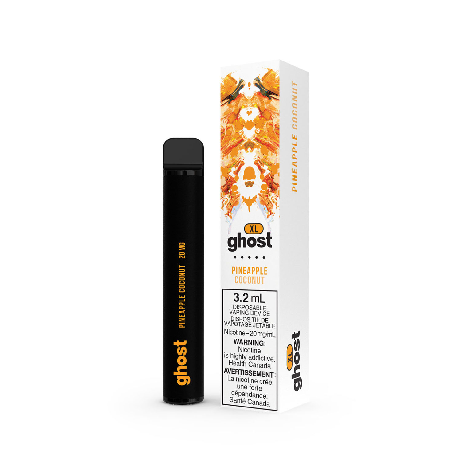 Pineapple Coconut Ghost XL | Disposable Vape - VapeLoft