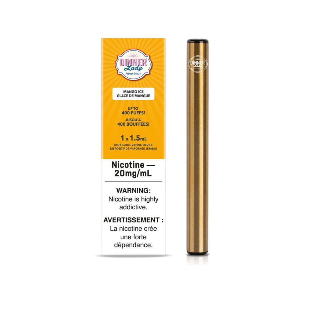 Mango Ice Dinner Lady Disposable Vape | 400 Puffs - VapeLoft