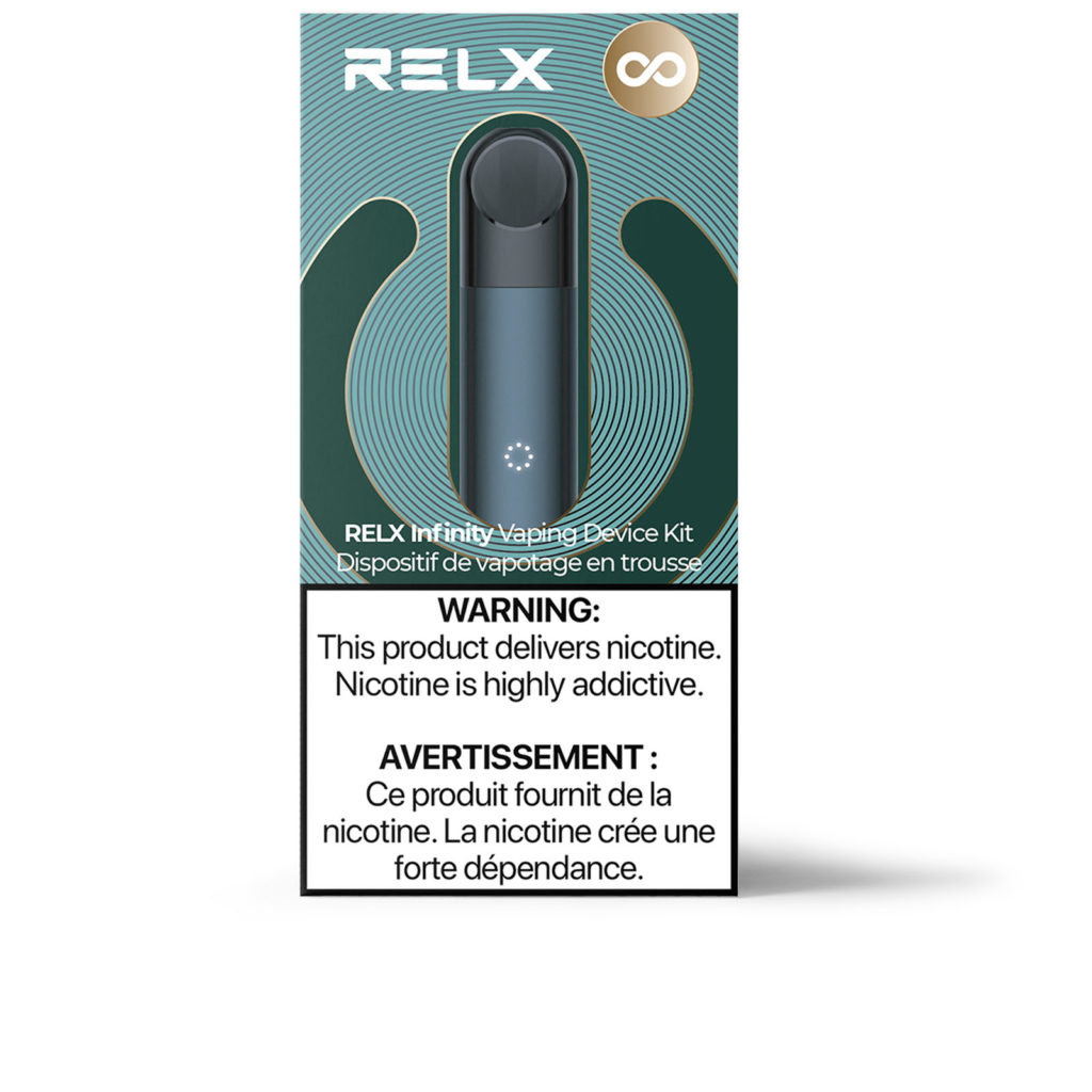 Relx Infinity Device Kit | 380mAh Fast Charging - VapeLoft