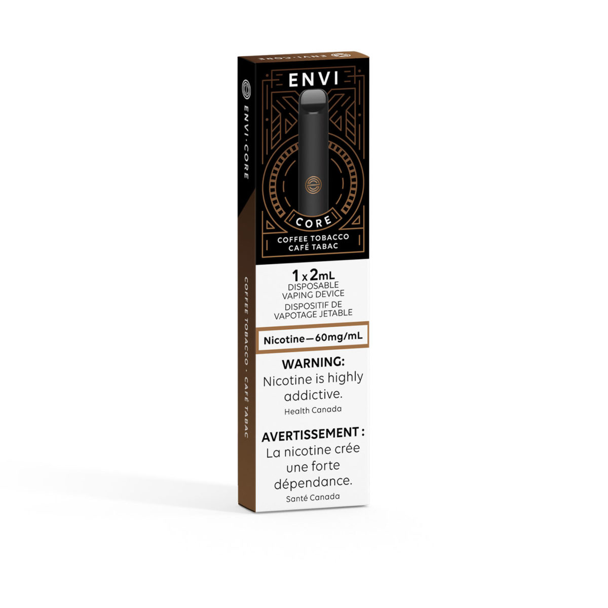 Coffee Tobacco Envi Core Disposable Vape | VapeLoft