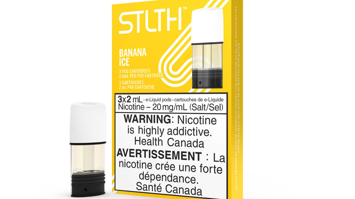 Banana Ice STLTH Pods | 3 Pack - VapeLoft