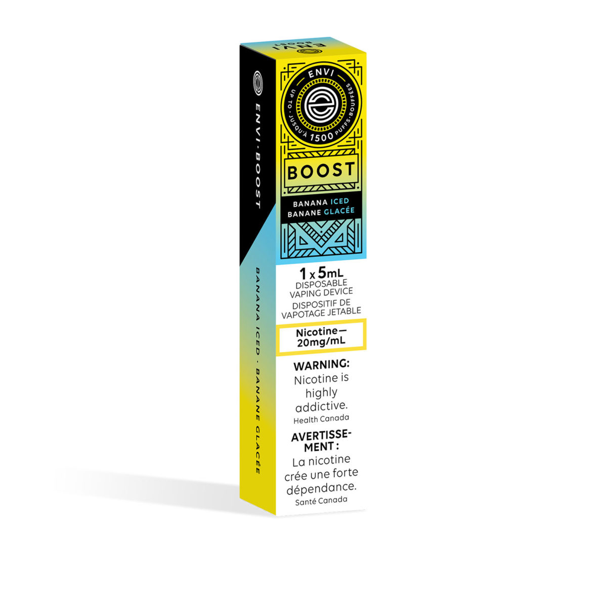 Banana Iced Envi Nano Disposable Vape | 2mL - VapeLoft