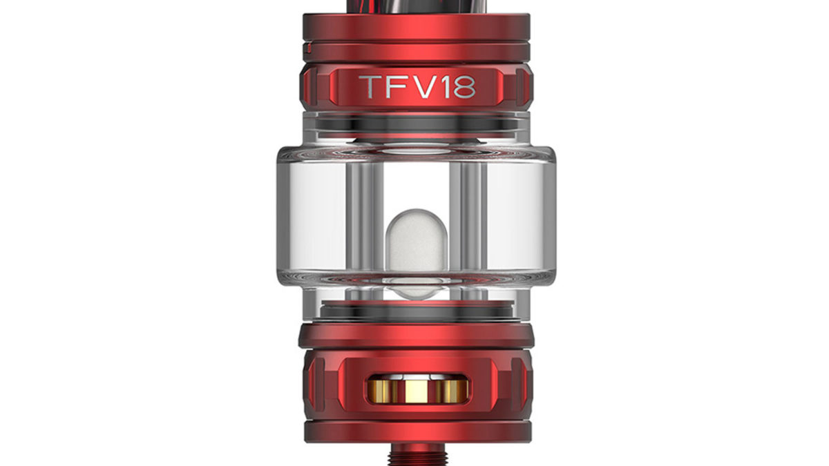 SMOK TFV18 Tank | Sub-Ohm 7.5mL Capacity - VapeLoft