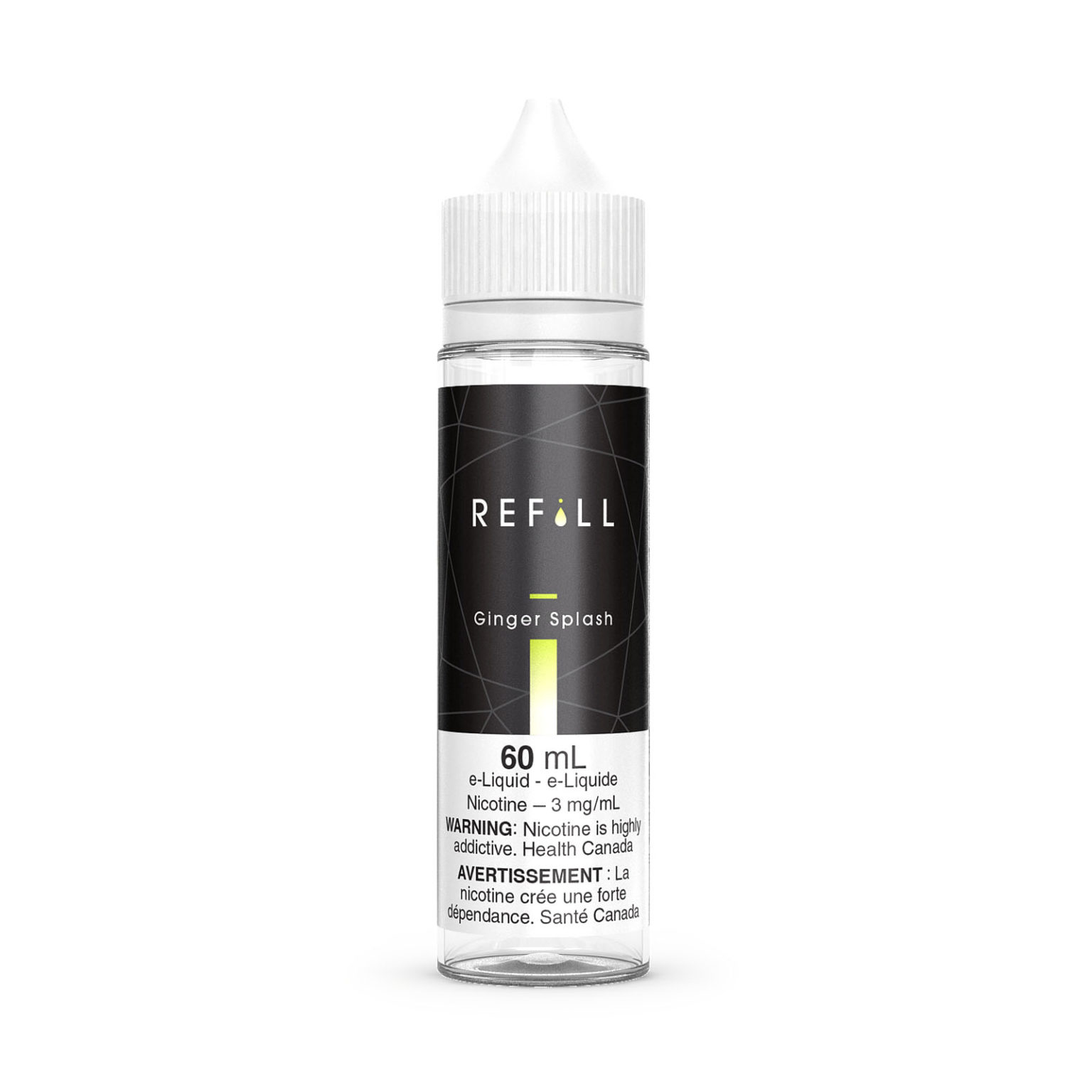 Ginger Splash Refill E-Liquid | 60mL Freebase - VapeLoft