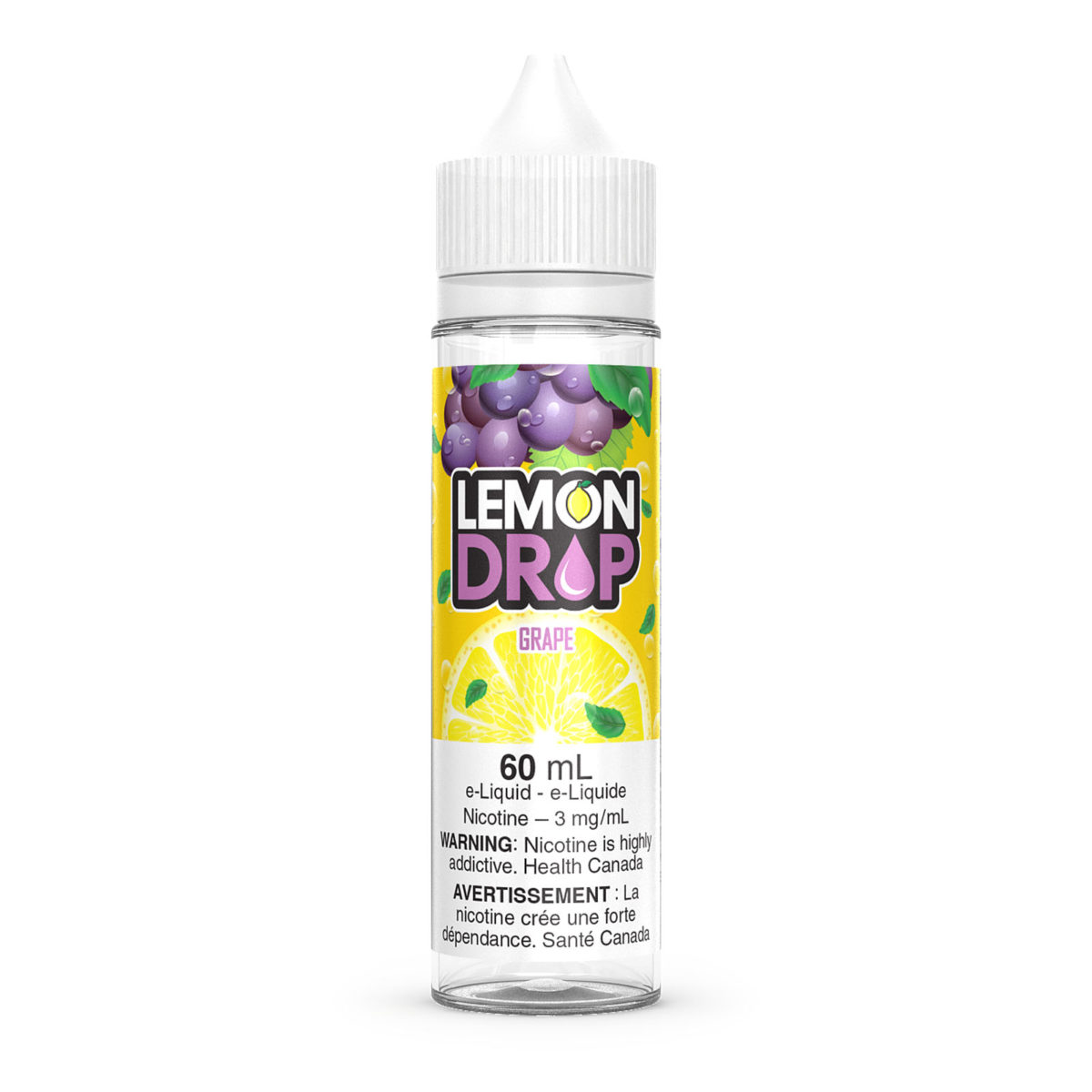 Grape Lemon Drop E-Liquid | 60mL Freebase - VapeLoft