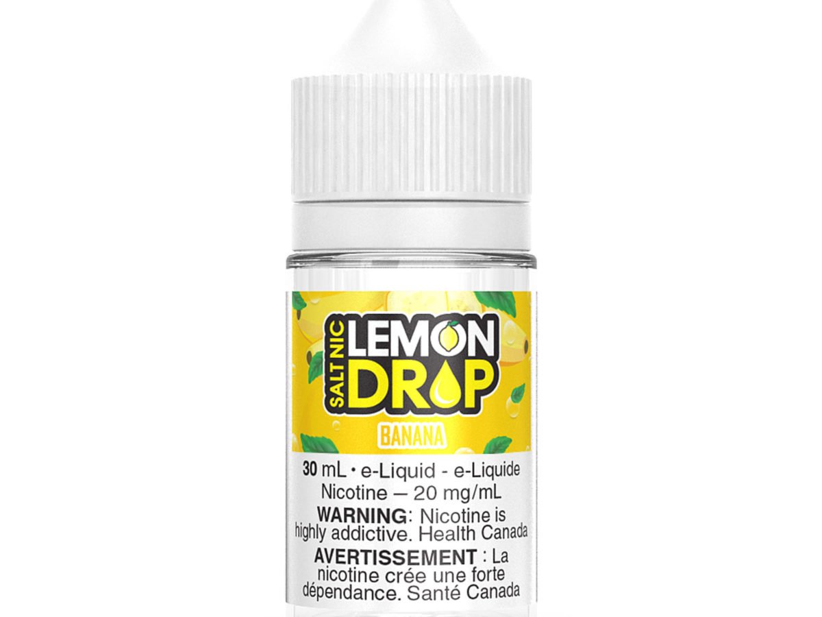 Banana SALT Lemon Drop Salt E-Liquid | 30mL - VapeLoft