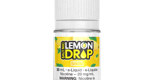 Banana SALT Lemon Drop Salt E-Liquid | 30mL - VapeLoft