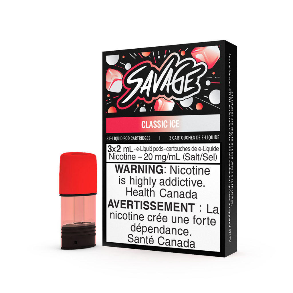 Classic Ice Savage STLTH Pods | 3 Pack - VapeLoft