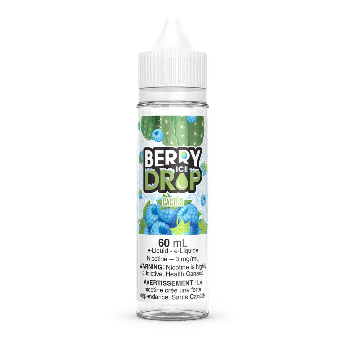 Cactus Ice Berry Drop E-Liquid | 60mL Freebase - VapeLoft
