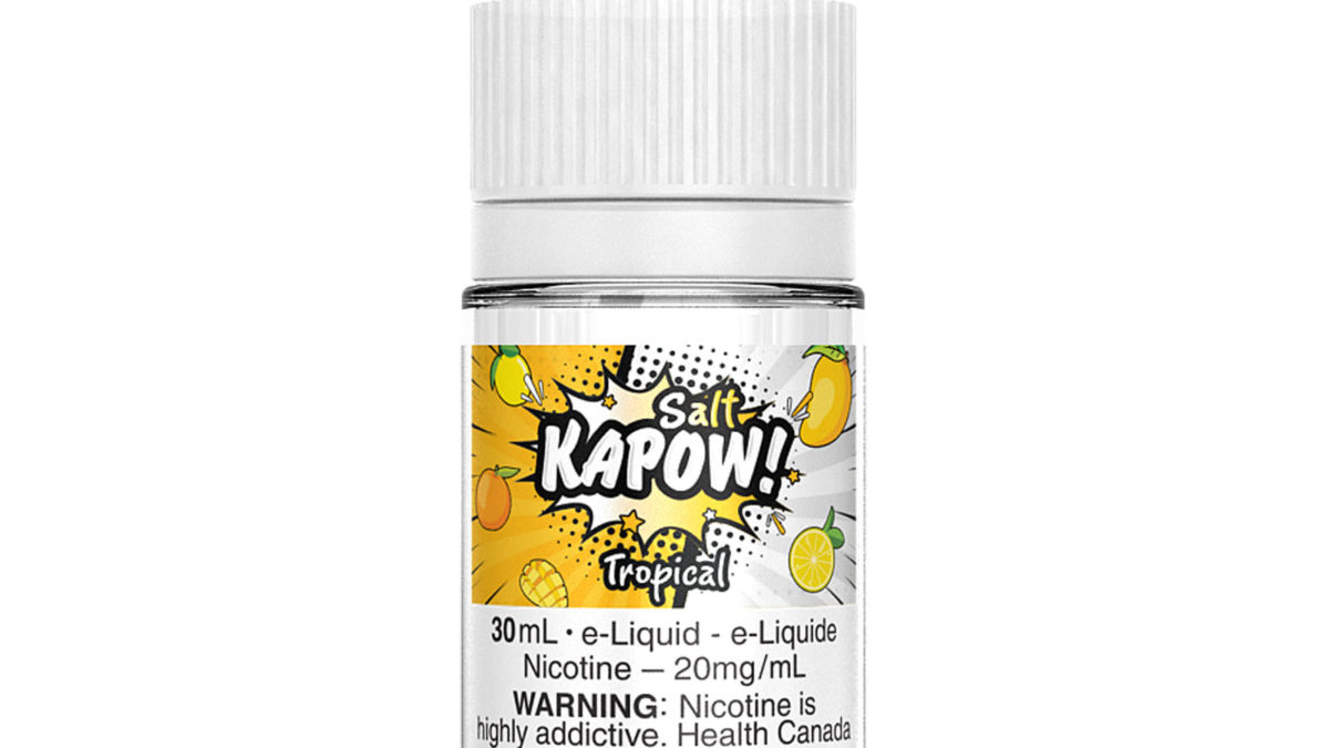 Tropical SALT Kapow Salt E-Liquid | 30mL Nic Salt - VapeLoft