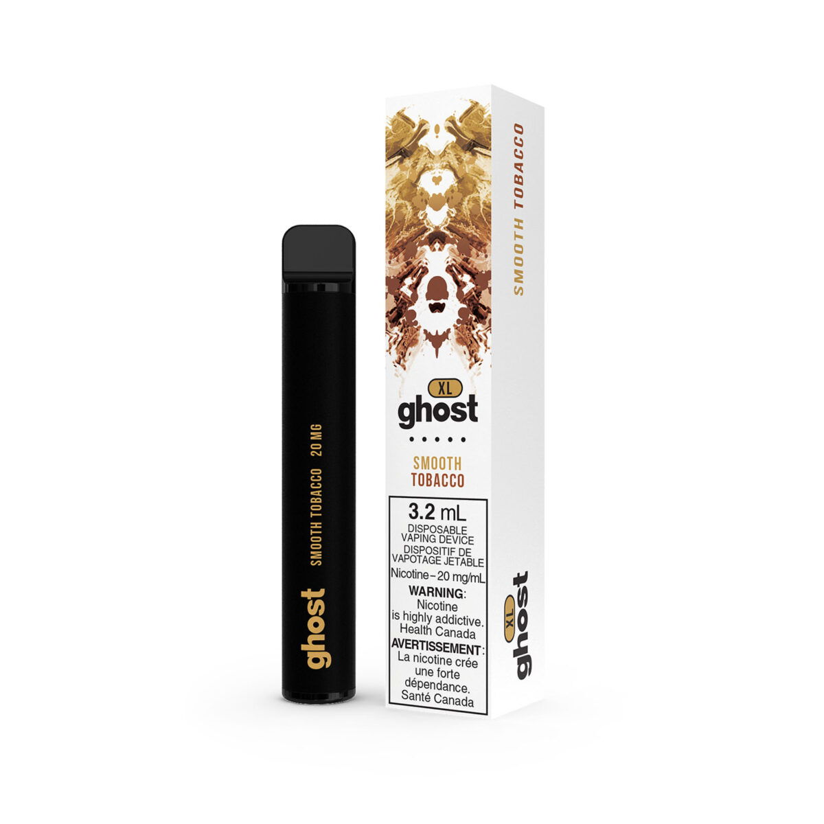 Smooth Tobacco Ghost XL Disposable Vape | 3.2mL - VapeLoft