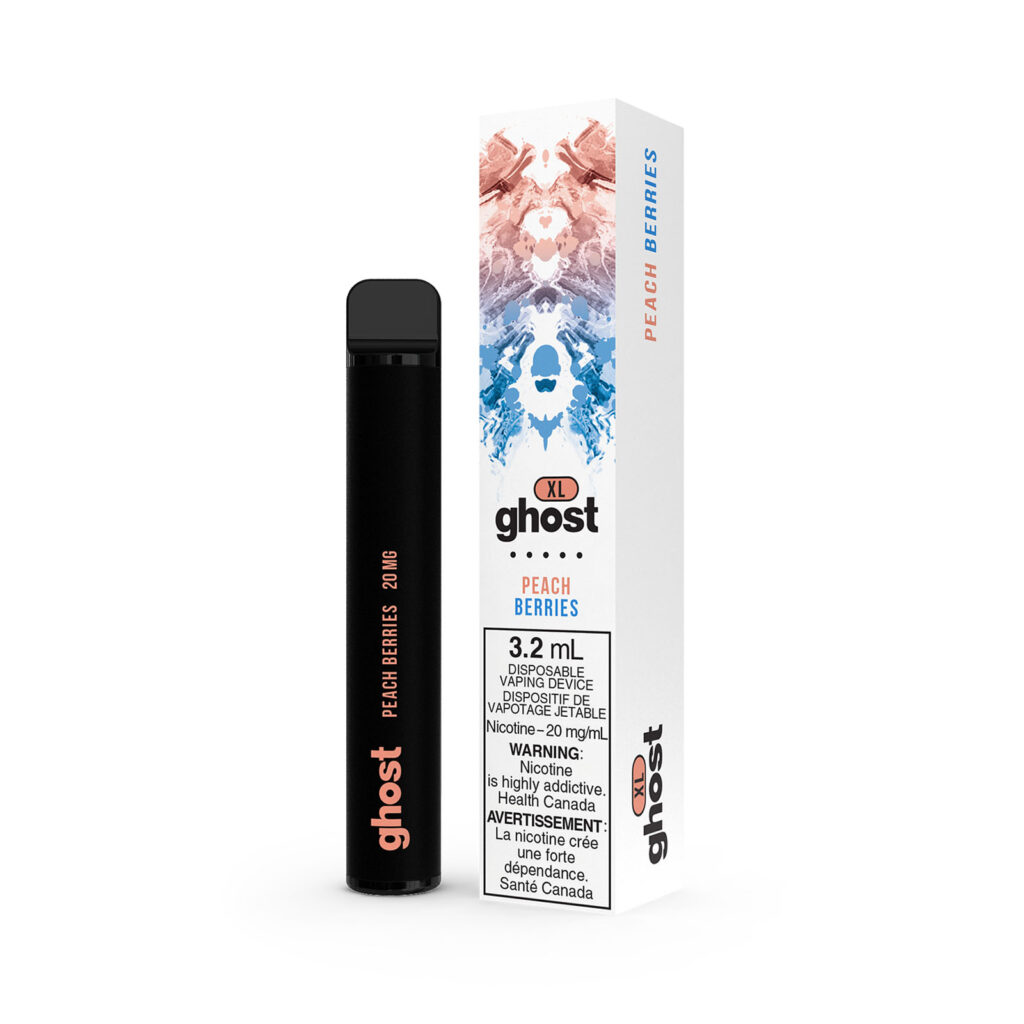 Peach Berries Ghost XL Disposable Vape | 550mAh - VapeLoft
