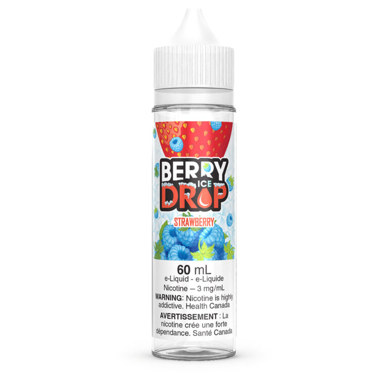 Strawberry Ice Berry Drop E-Liquid | 60mL - VapeLoft