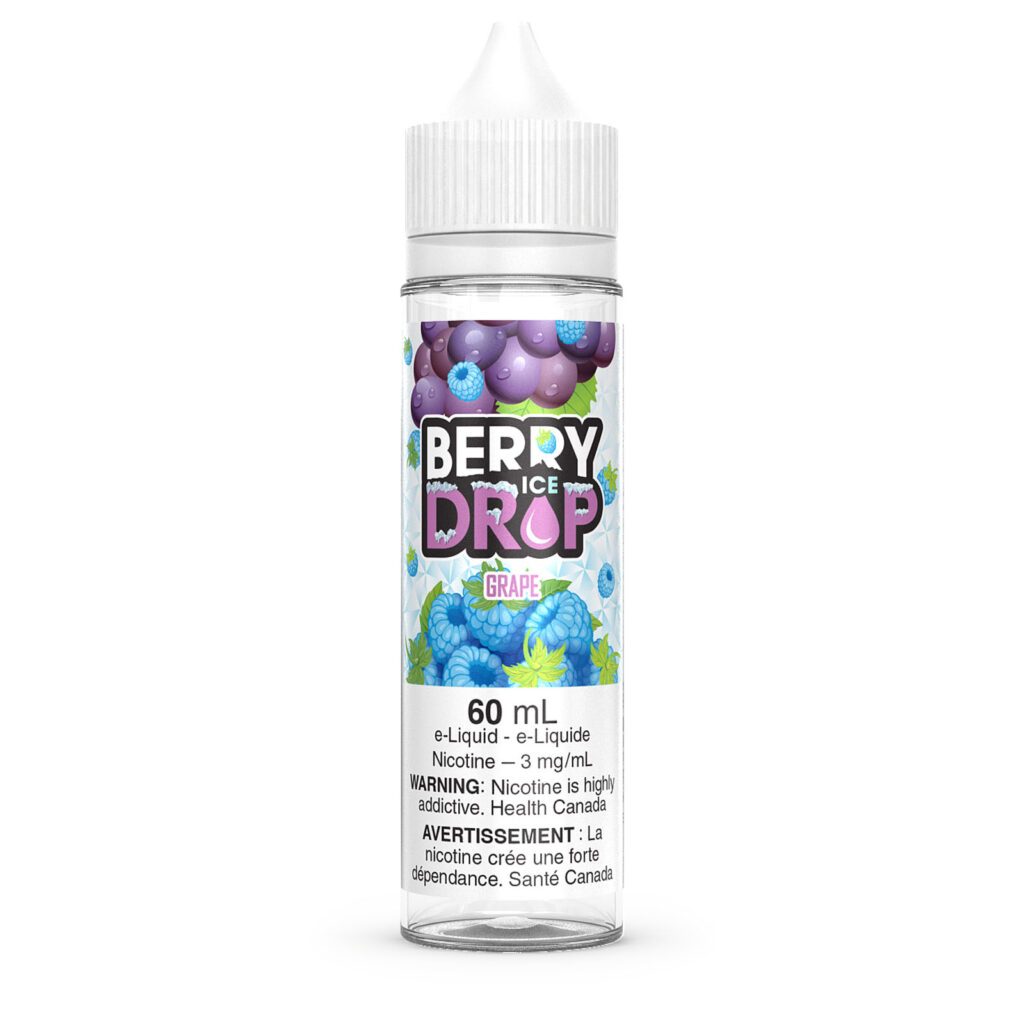 Grape Ice Berry Drop E-Liquid | 60mL Free Base - VapeLoft