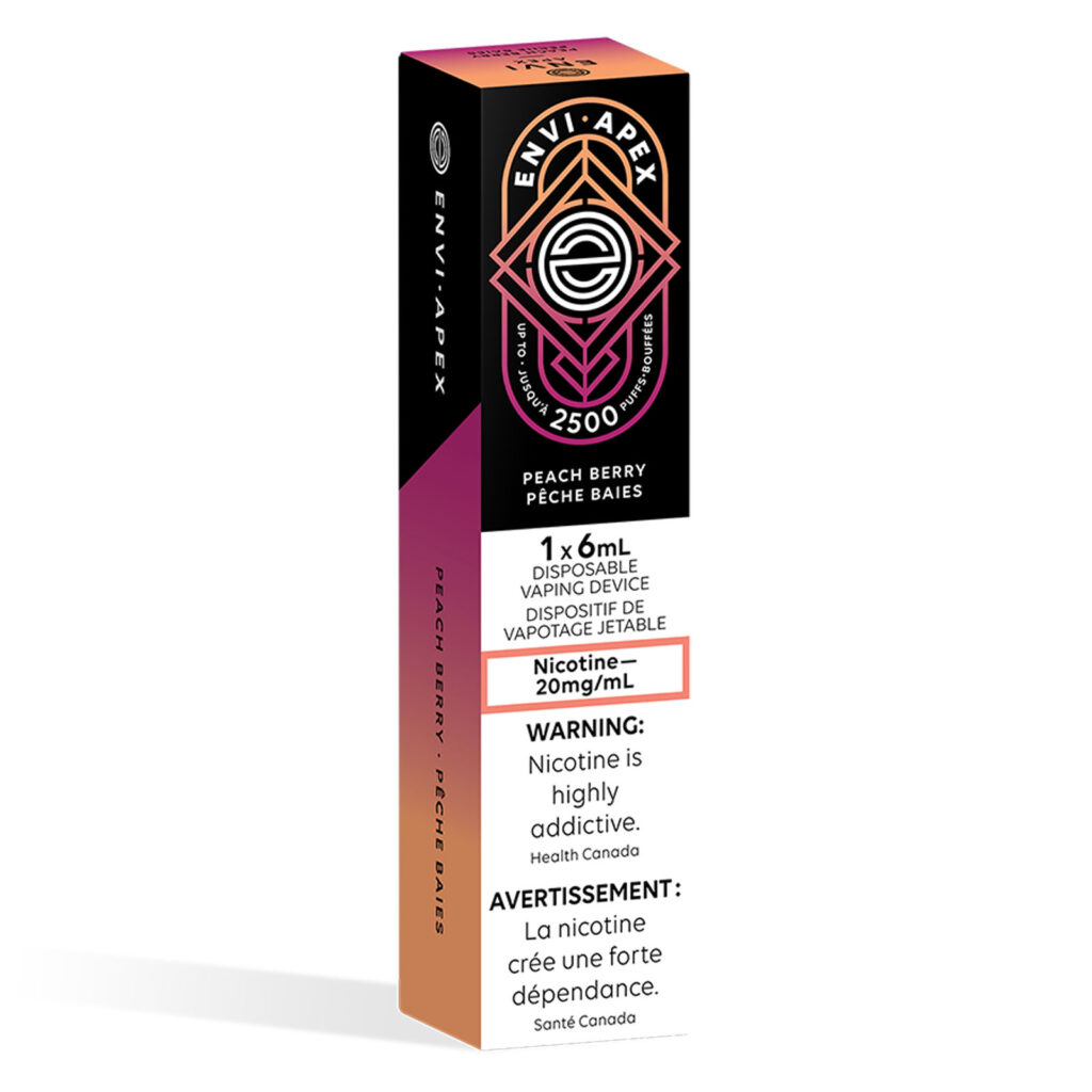 Peach Berry ENVI Apex Disposable Vape | 6mL - VapeLoft
