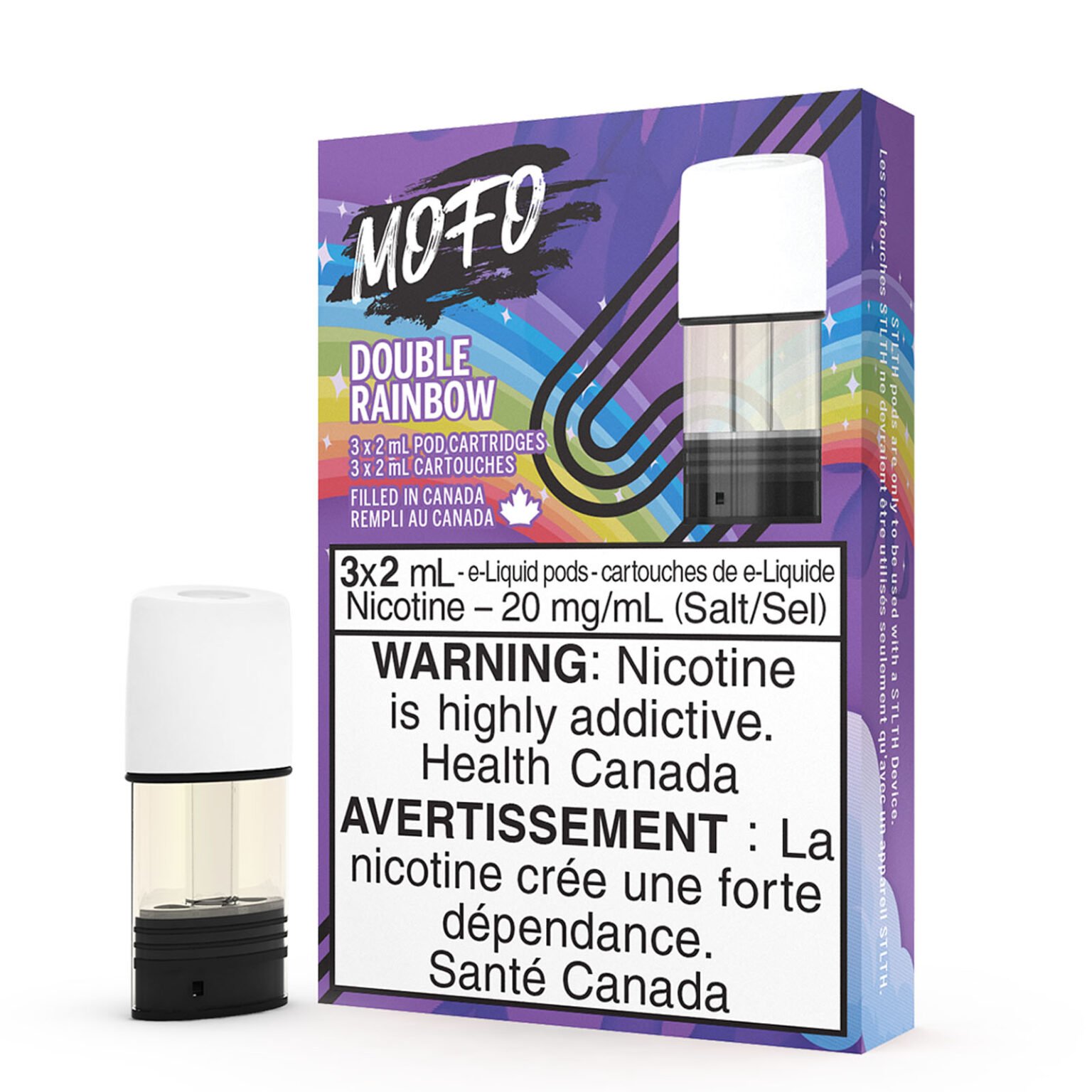 Double Rainbow Mofo STLTH Pods | 2mL S-Pods - VapeLoft