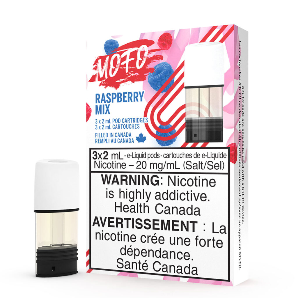 Raspberry Mix Mofo STLTH Pods | 3 Pack - VapeLoft