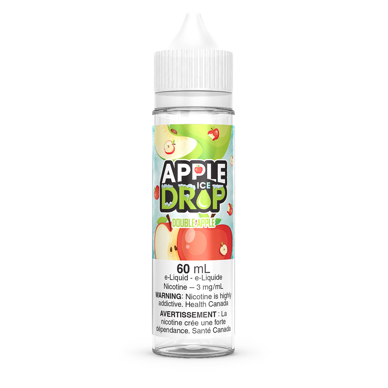 Double Apple Ice Apple Drop Ice E-Liquid | 60mL - VapeLoft