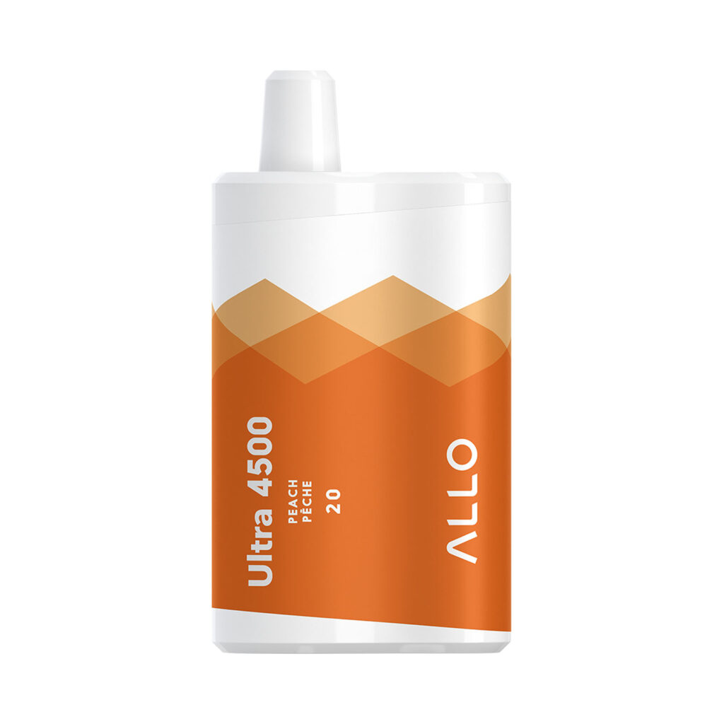 Peach ALLO 4500 Disposable Vape | Rechargeable - VapeLoft