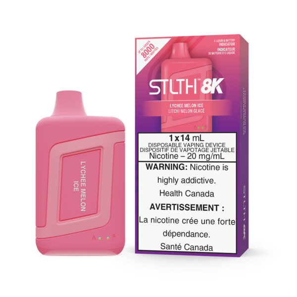 Lychee Melon Ice STLTH 8K - VapeLoft - 8000 Puffs
