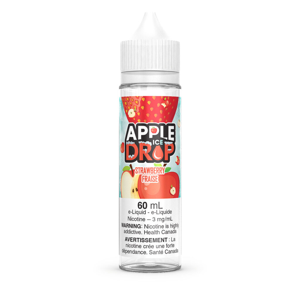 Strawberry Ice Apple Drop Ice E-Liquid | 60mL - VapeLoft