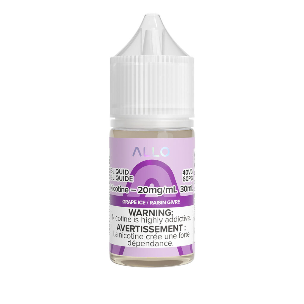 Grape Ice SALT Allo Salt E-Liquid | 30mL - VapeLoft