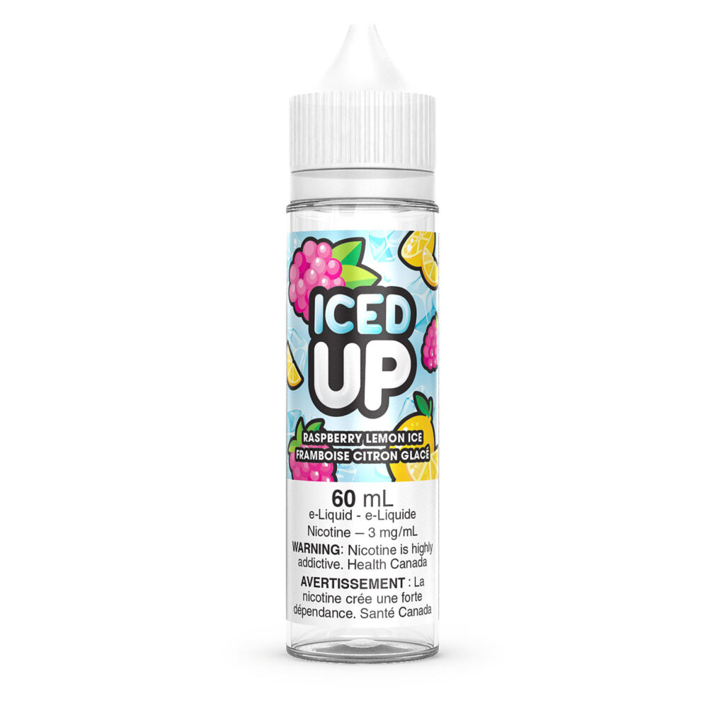 Raspberry Lemon Ice Iced Up E-Liquid | 60mL - VapeLoft