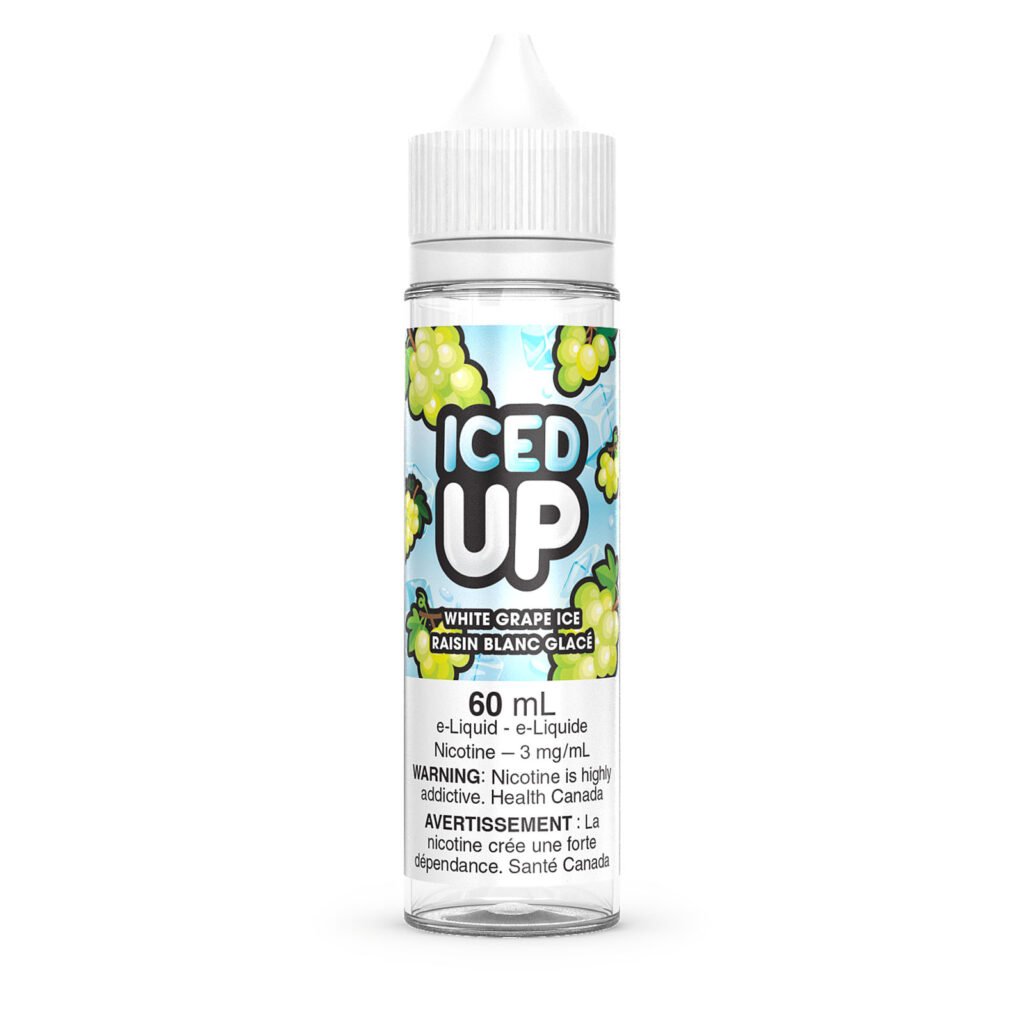 White Grape Ice Iced Up E-Liquid | 60mL - VapeLoft