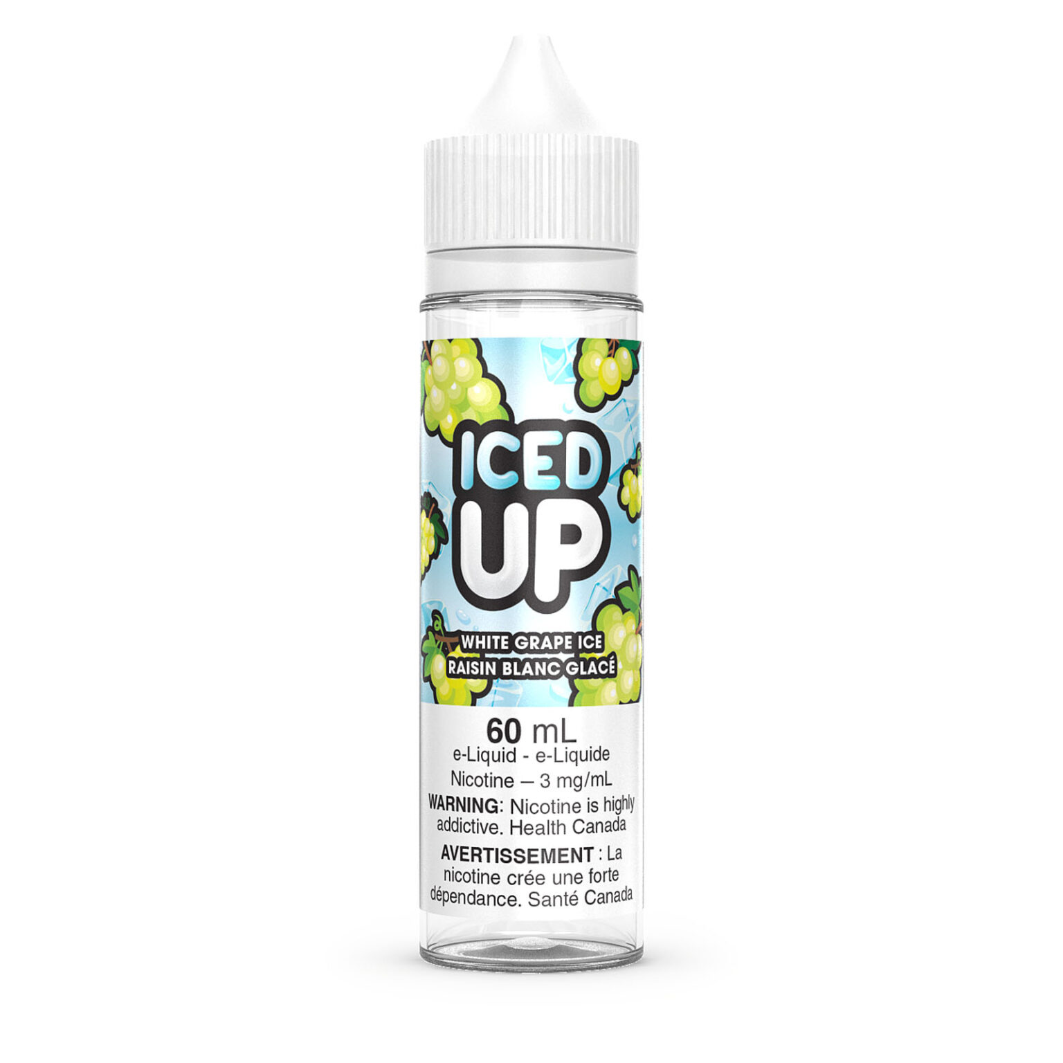 White Grape Ice Iced Up E-Liquid | 60mL - VapeLoft