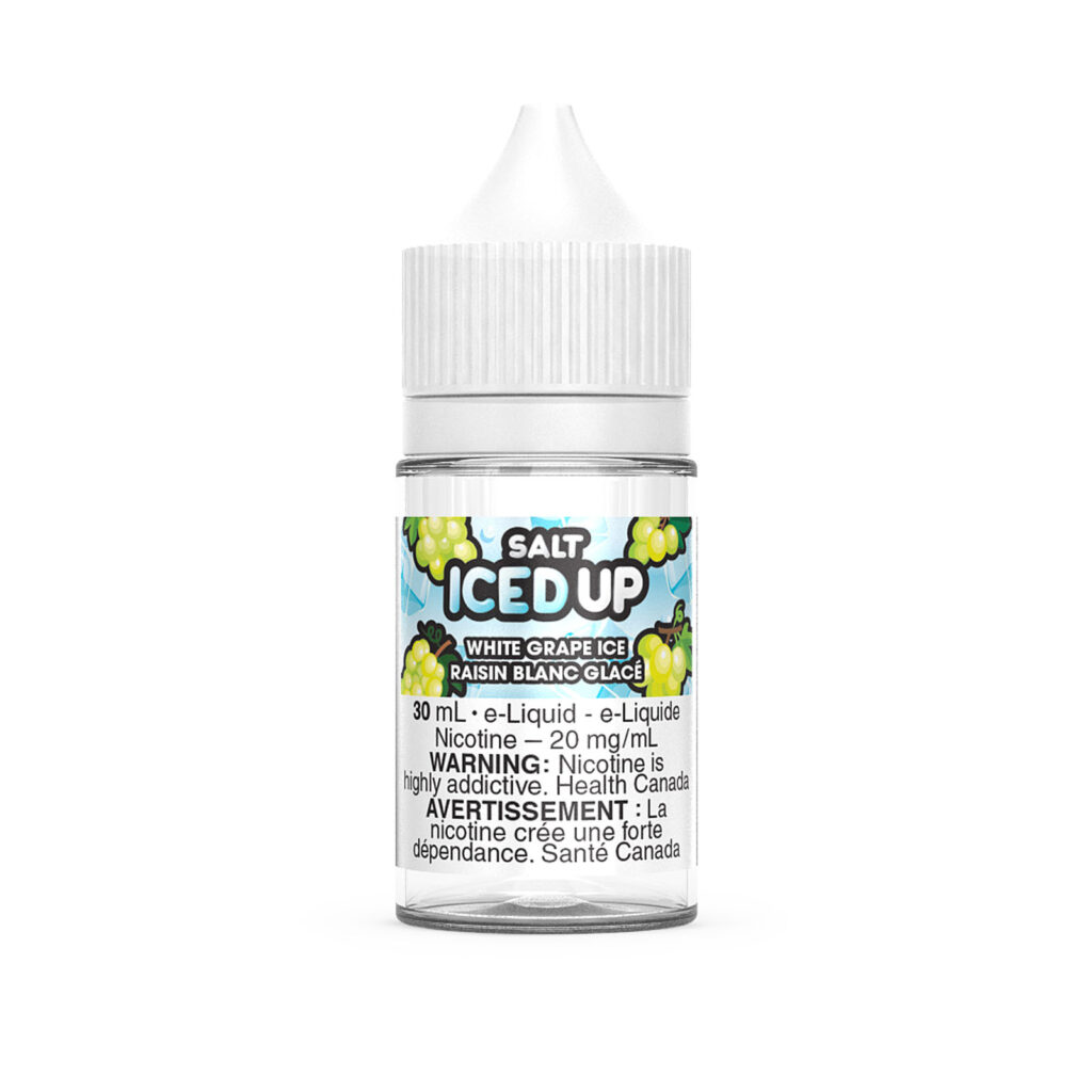 White Grape Ice SALT Iced Up Salt E-liquid | VapeLoft