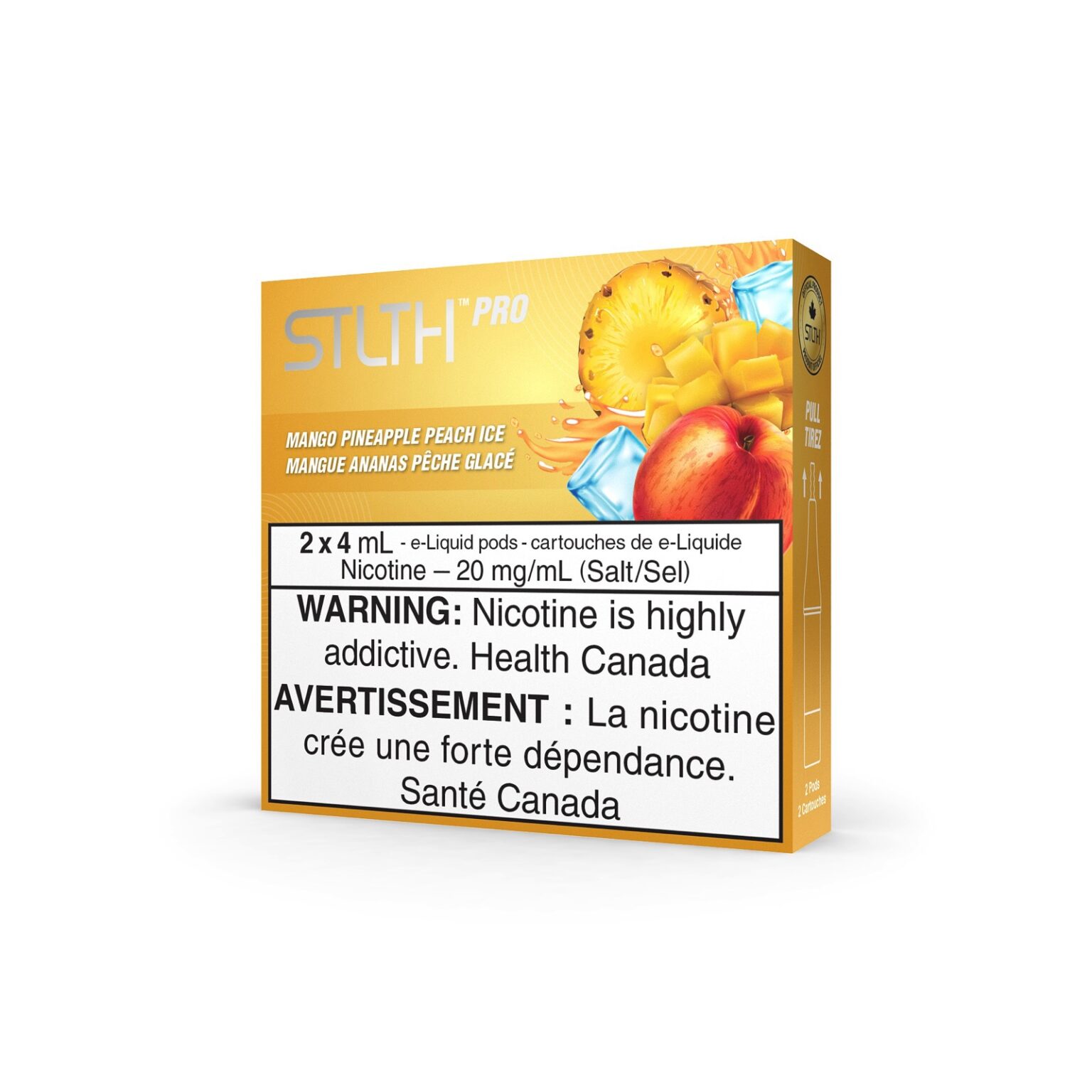Mango Pineapple Peach Ice STLTH Pro Pods | VapeLoft