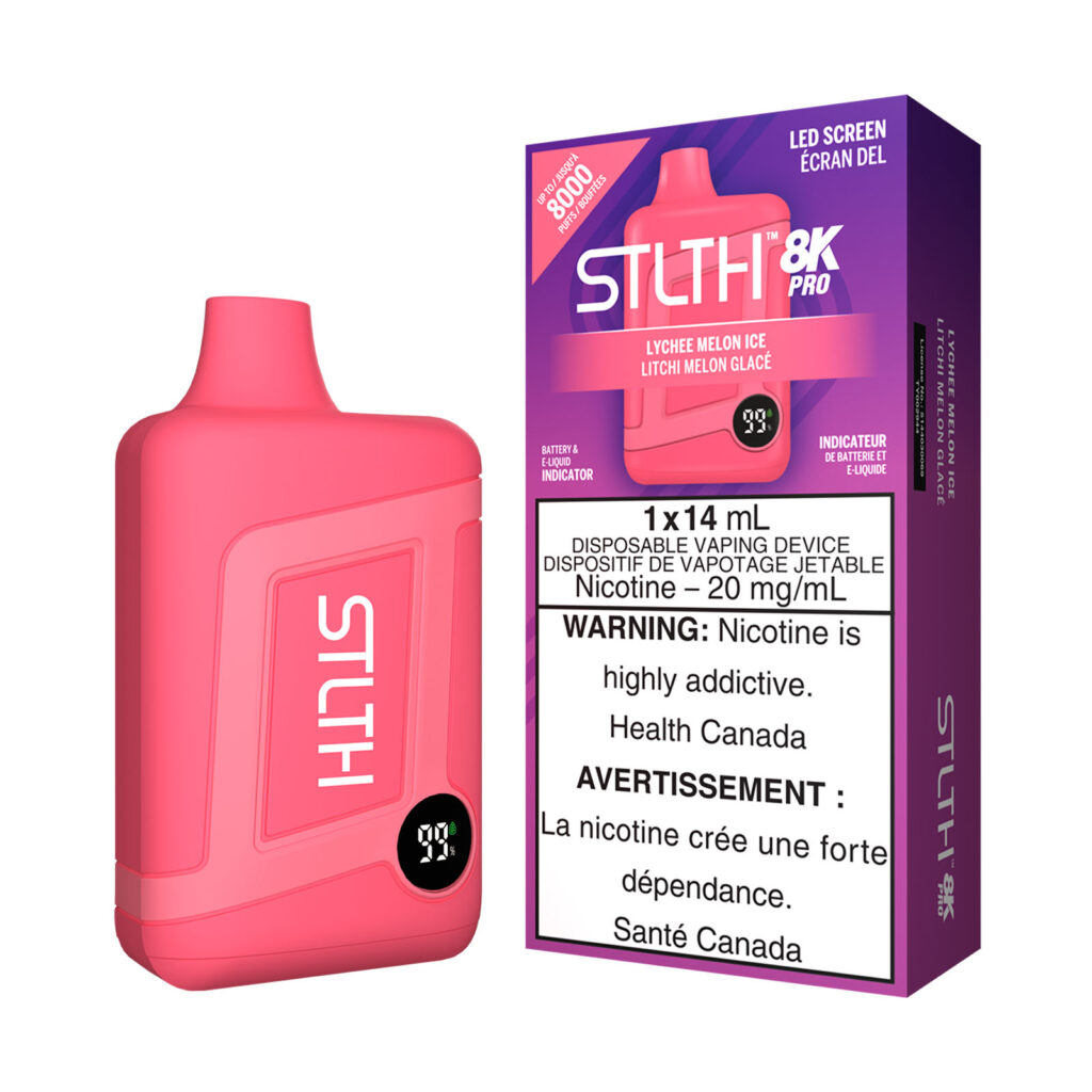 Lychee Melon Ice STLTH 8K Pro - VapeLoft - 8000 Puffs