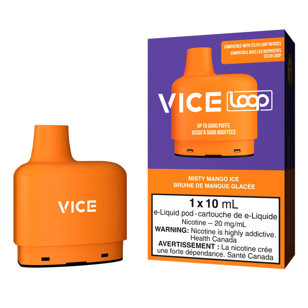 Misty Mango Ice Vice Loop Pods | 5K Puffs - VapeLoft