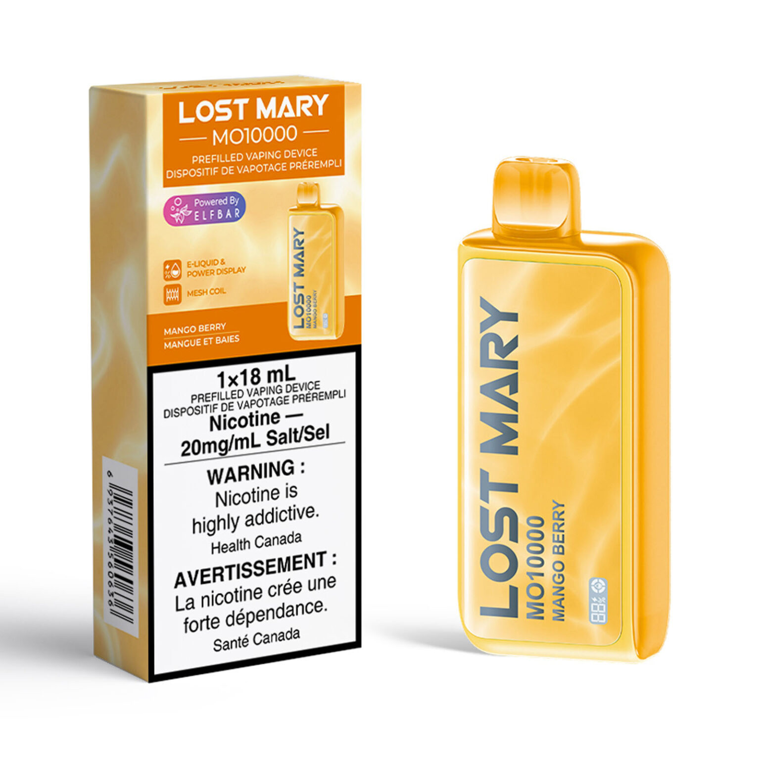 Mango Berry Lost Mary MO10000 Disposable Vape | VapeLoft