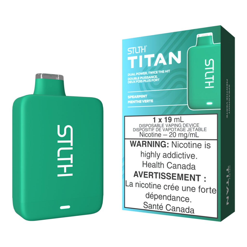 Spearmint STLTH Titan Disposable Vape | 19mL - VapeLoft