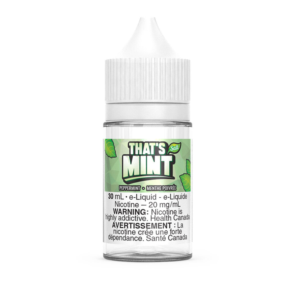 Peppermint SALT Thats Mint Salt E-Liquid | 30mL - VapeLoft