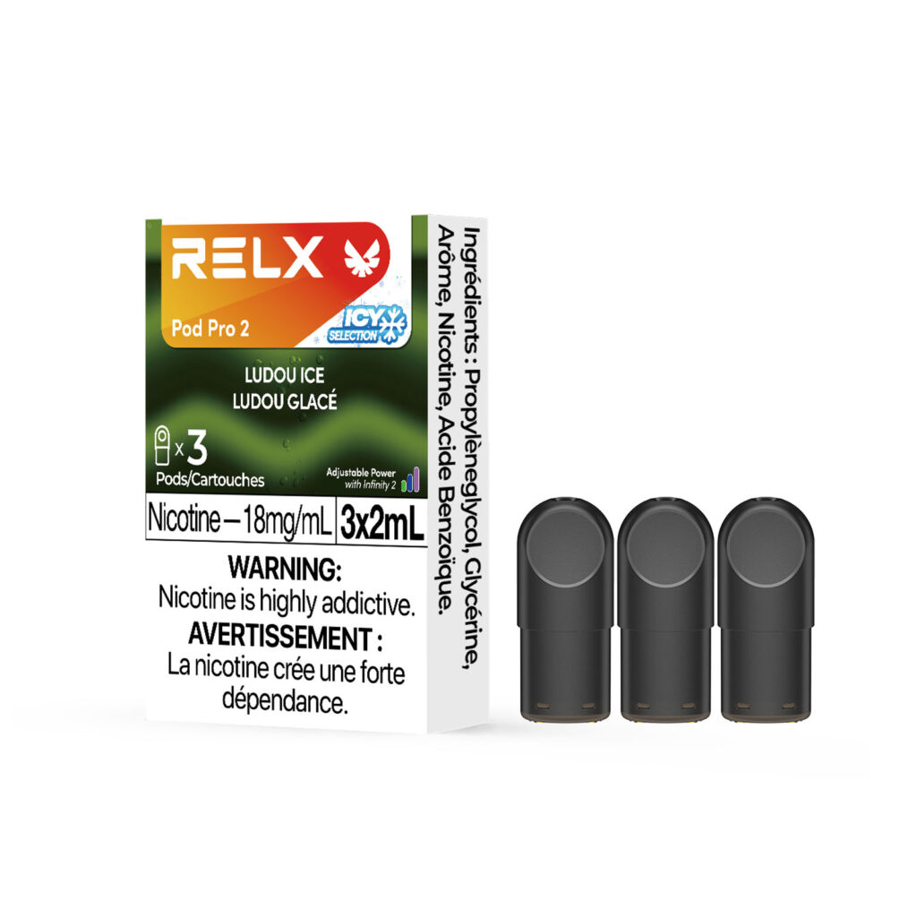 Ludou Ice RELX Pod Pro 2 | 3 Pack - VapeLoft
